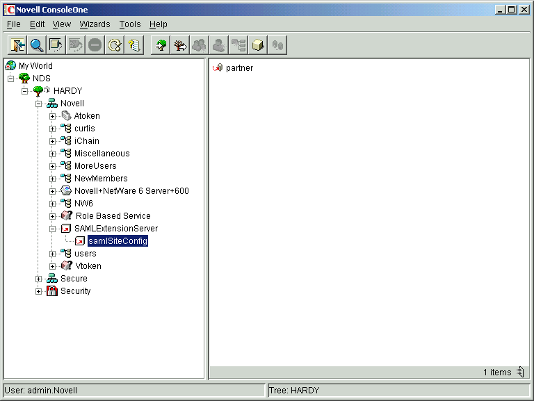 Novell Documentation: SAML Extension for Novell iChain - SAML Extension ...
