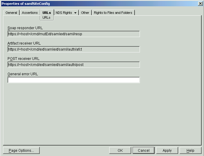Novell Documentation: SAML Extension for Novell iChain - Creating and ...